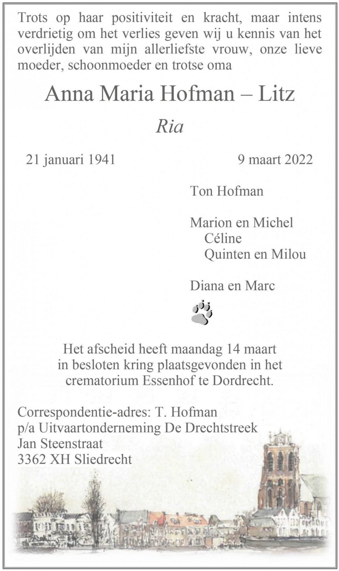 Familieberichten - DordtCentraal | Gratis huis-aan-huis-krant voor ...